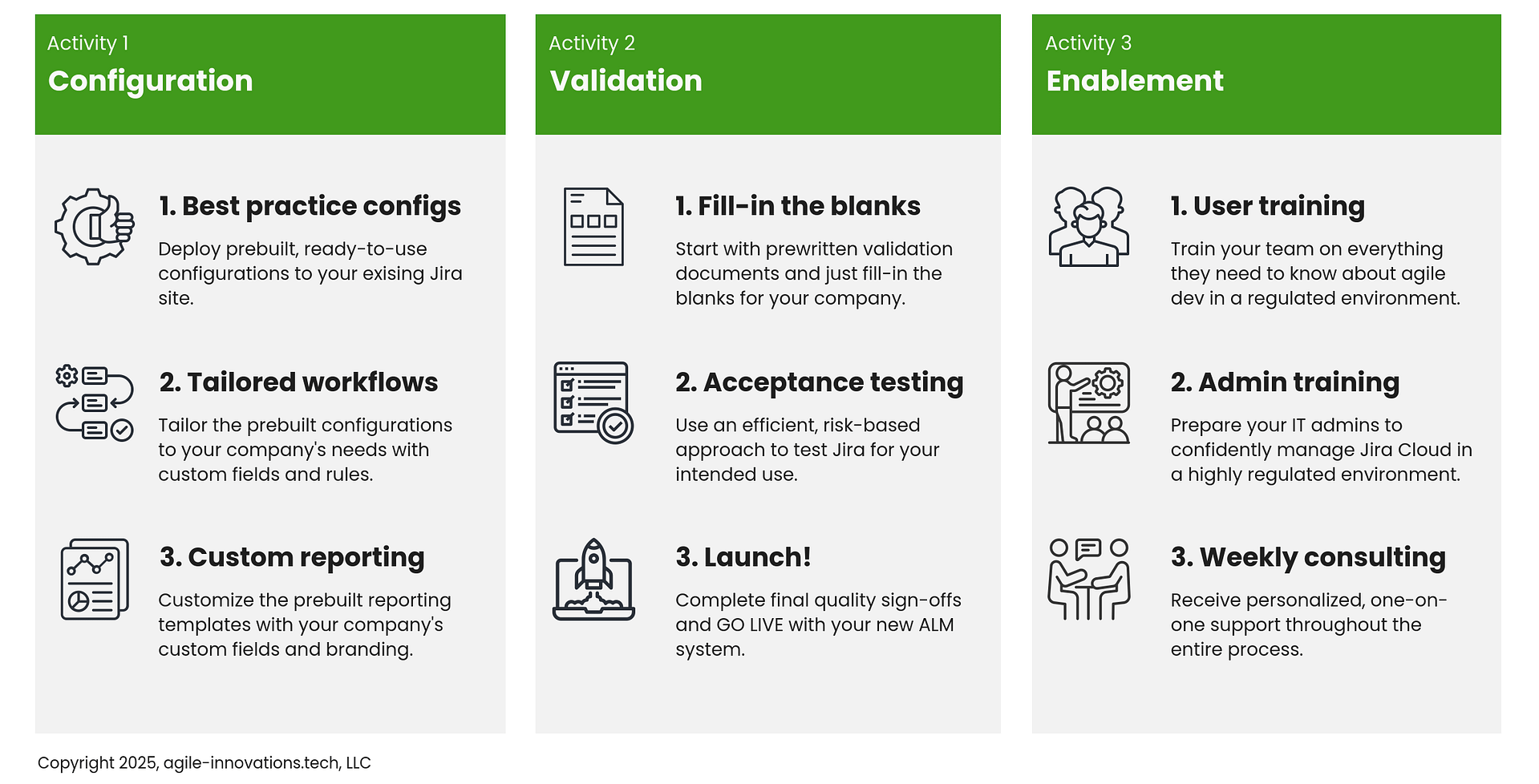 The Agile Compliance System for Jira in life science companies